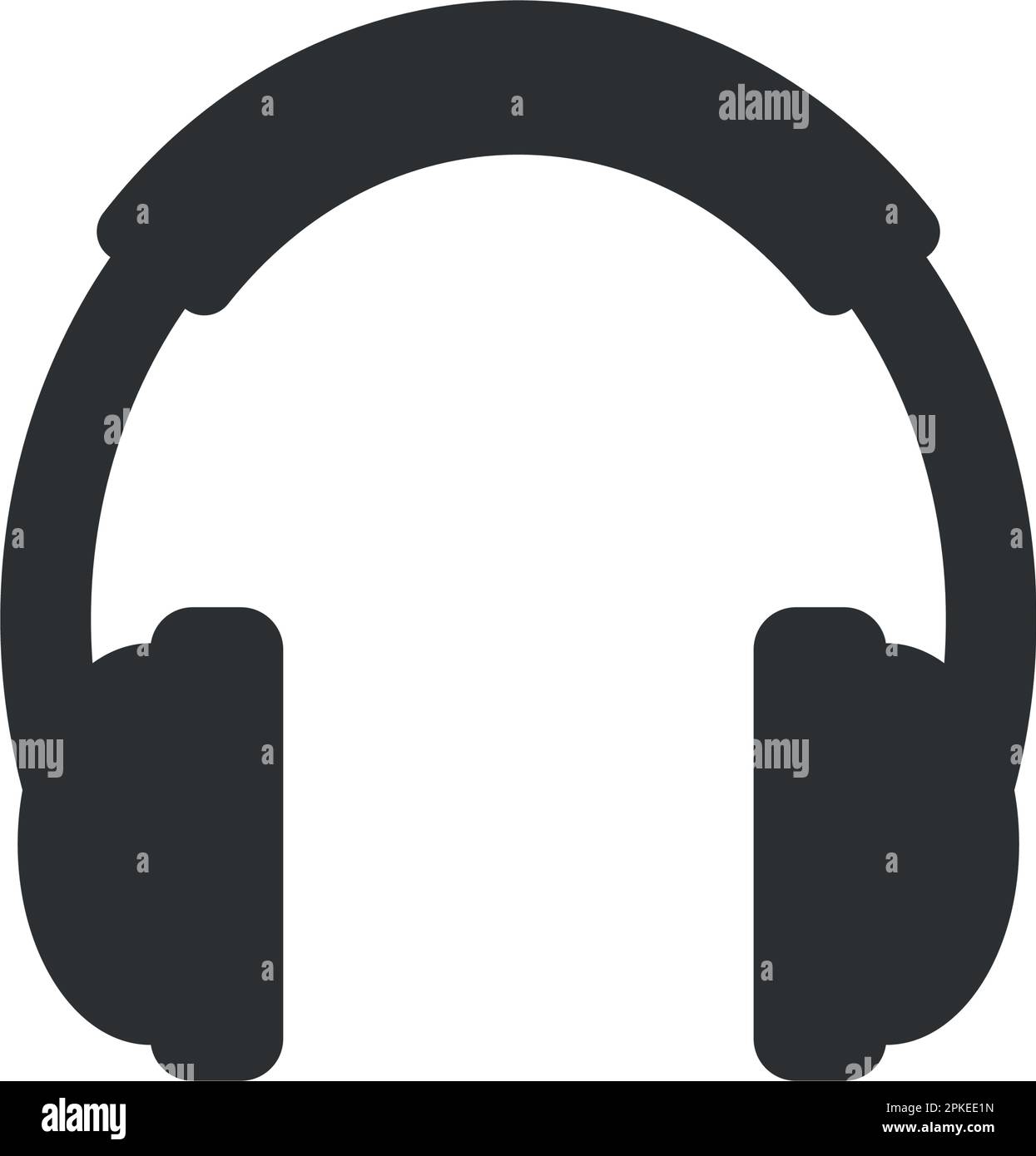 Headphones Silhouette Free Vector