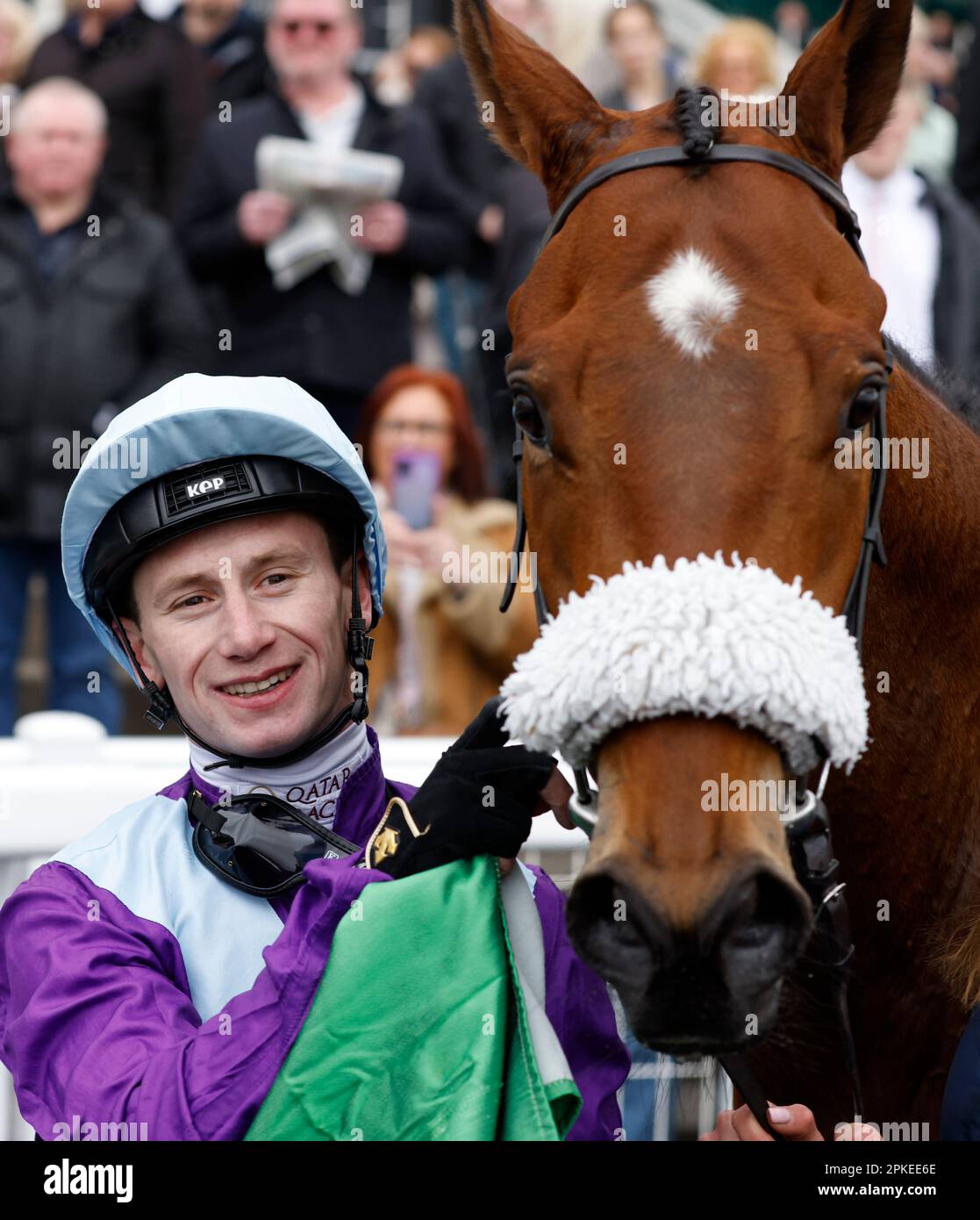 Desert Cop and jockey Oisin Murphy after winning the talkSPORT All ...