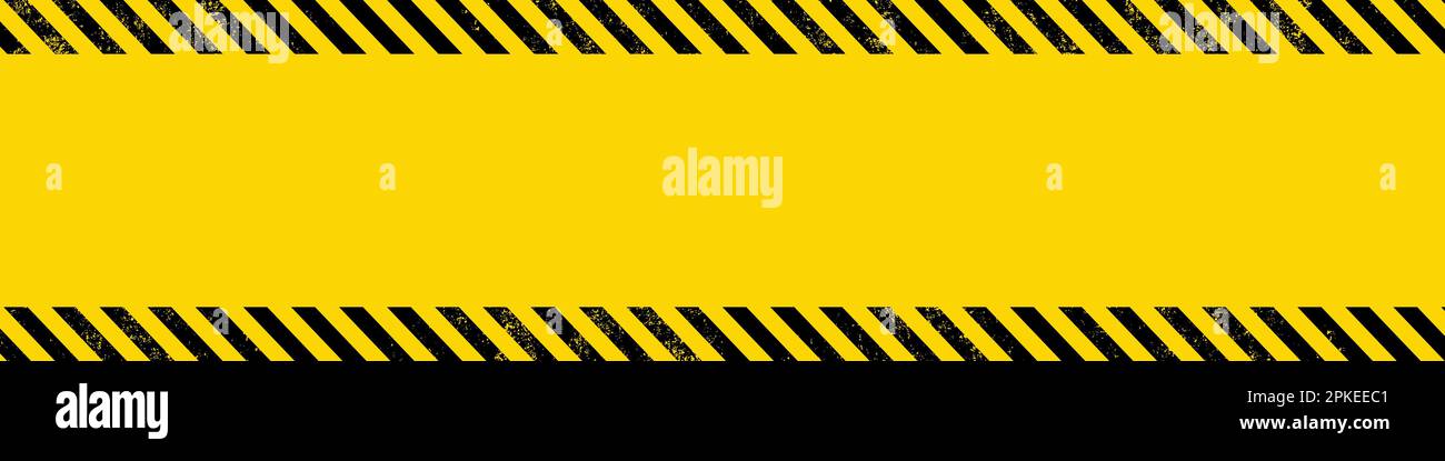 Warning strip road sign background Stock Vector Image & Art - Alamy