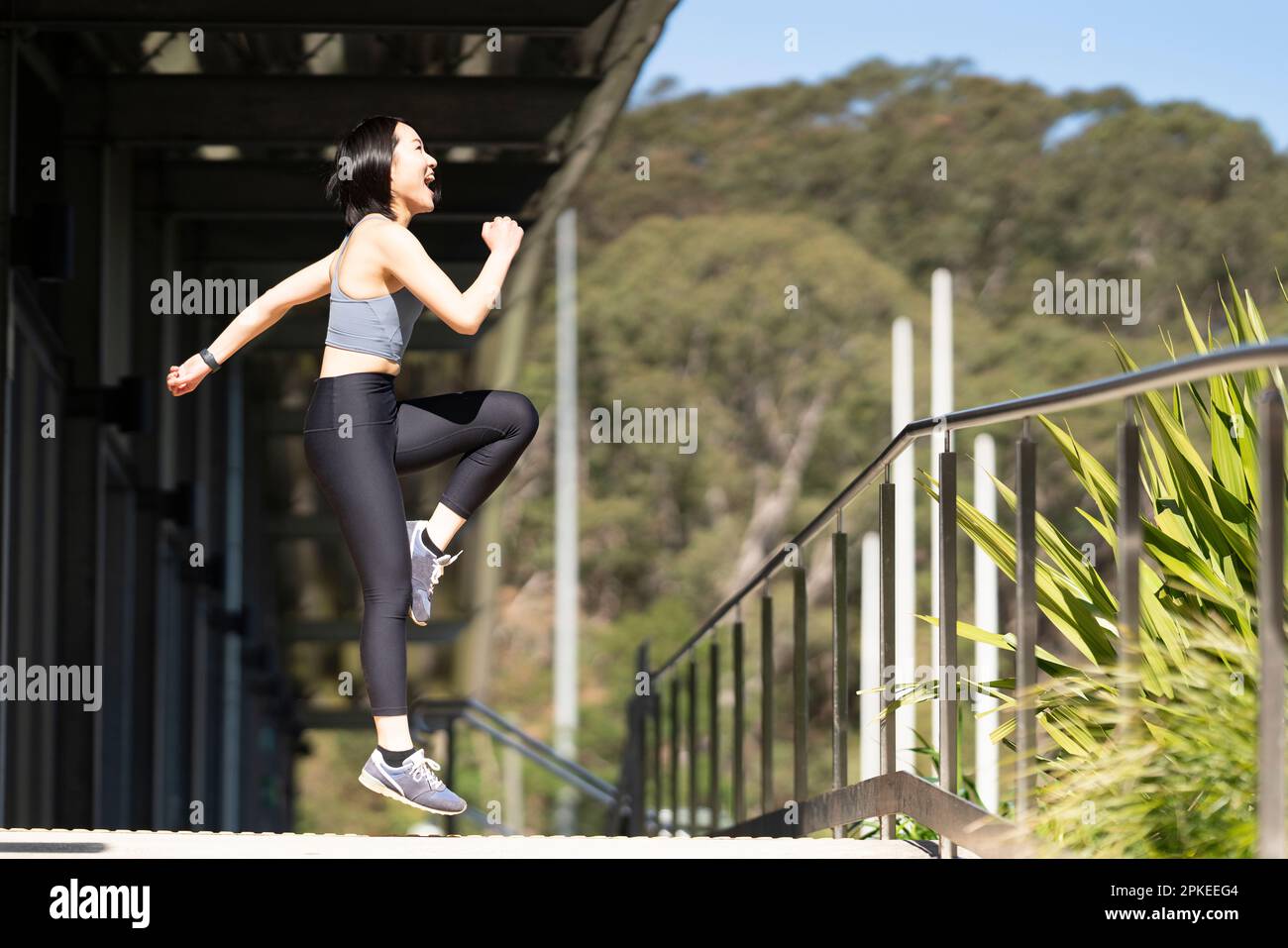 Fitness outdoors outside hi-res stock photography and images - Alamy