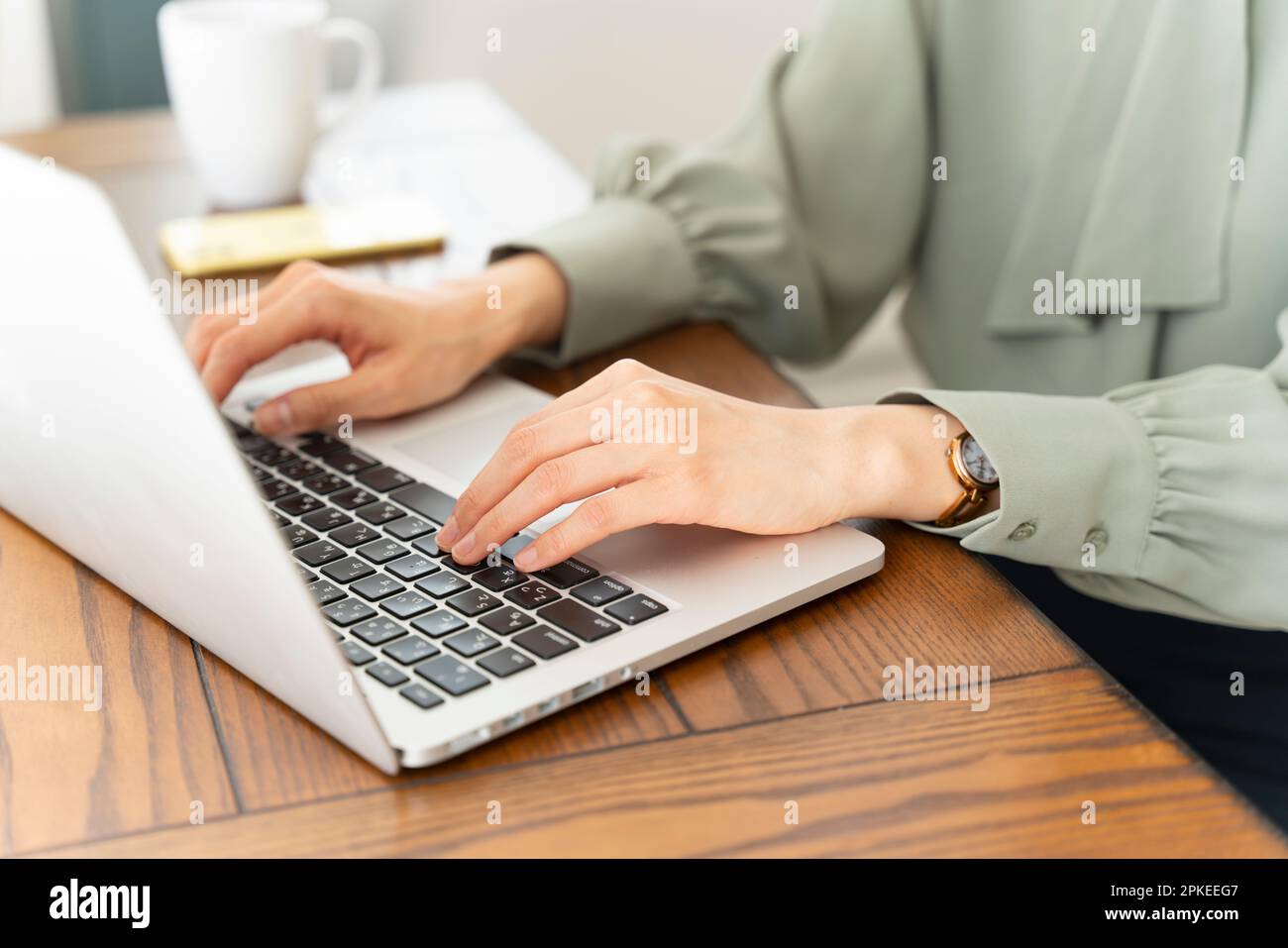 Asian womans hands hi-res stock photography and images - Alamy