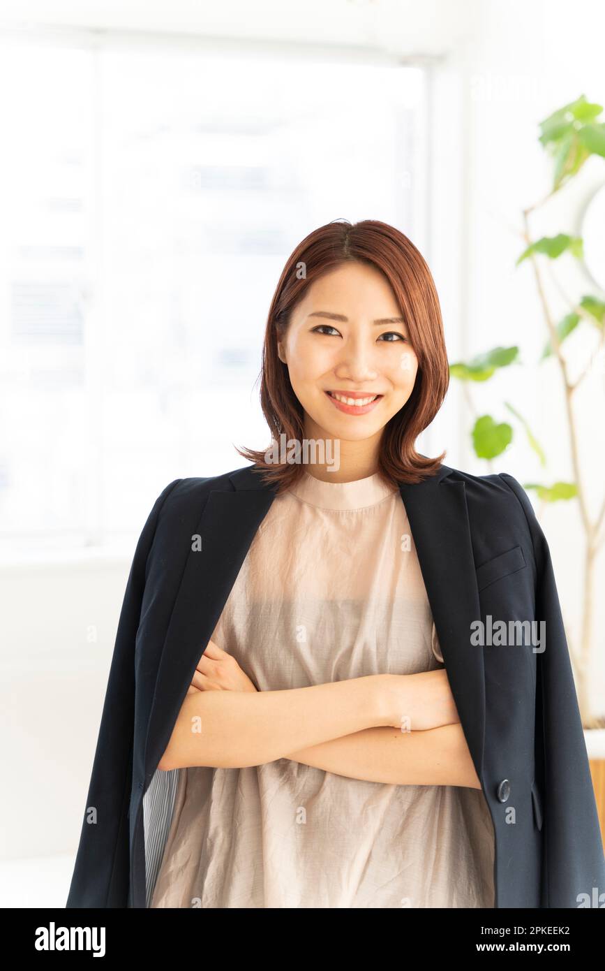 Strong woman in pose looking hi-res stock photography and images - Alamy