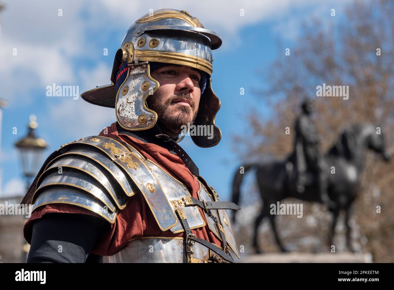 Trafalgar Square, London, UK. 7th Apr, 2023. For Easter Good Friday the ...