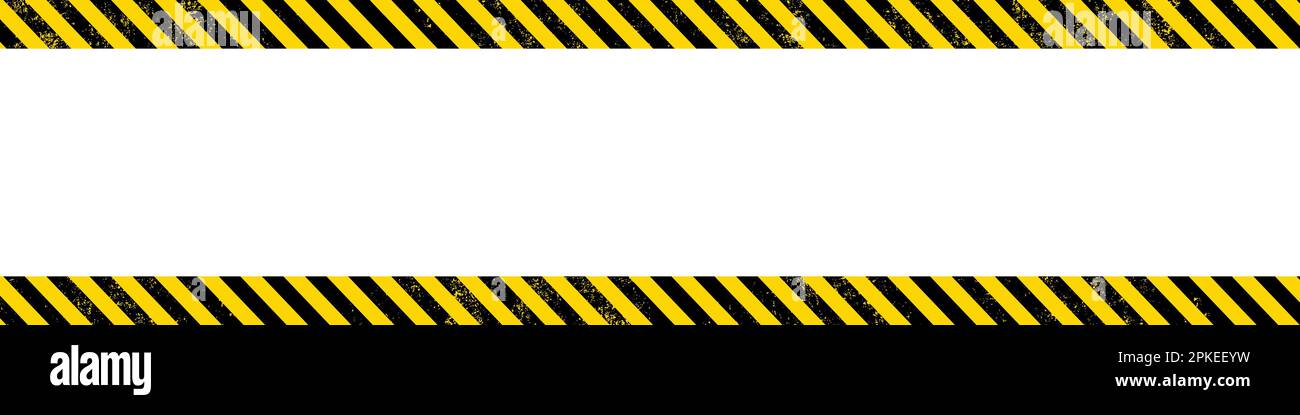 Warning strip road sign background Stock Vector Image & Art - Alamy
