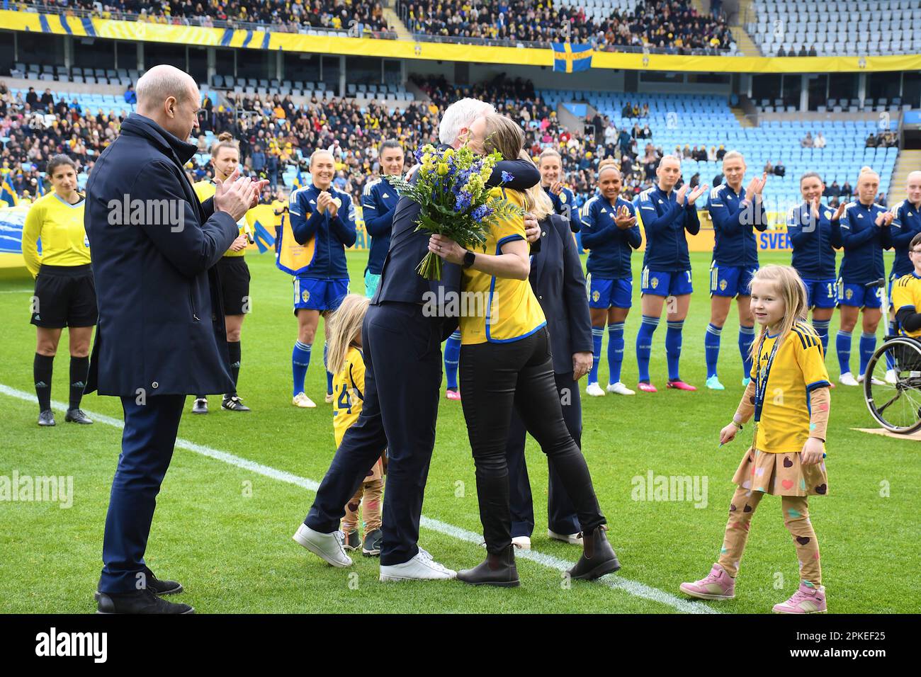 Malmo, Sweden. 07th Apr, 2023. Eleda Stadion, Malmo, Sweden, April7th ...