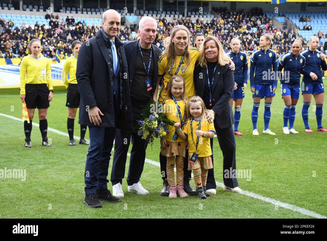 Malmo, Sweden. 07th Apr, 2023. Eleda Stadion, Malmo, Sweden, April7th ...