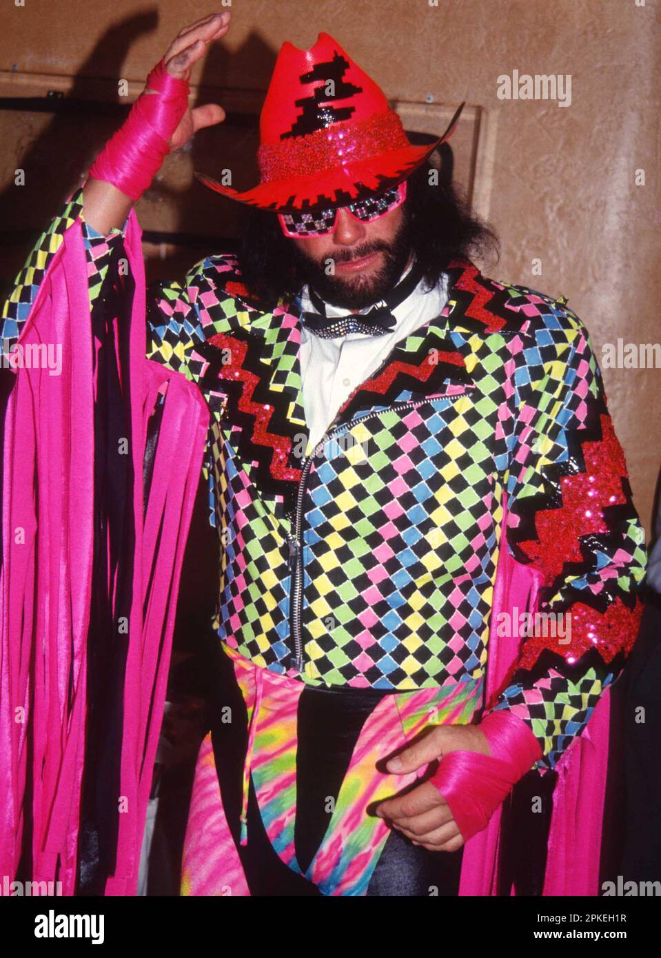 1989 Randy Savage Photo by John Barrett/PHOTOlink Stock Photo - Alamy