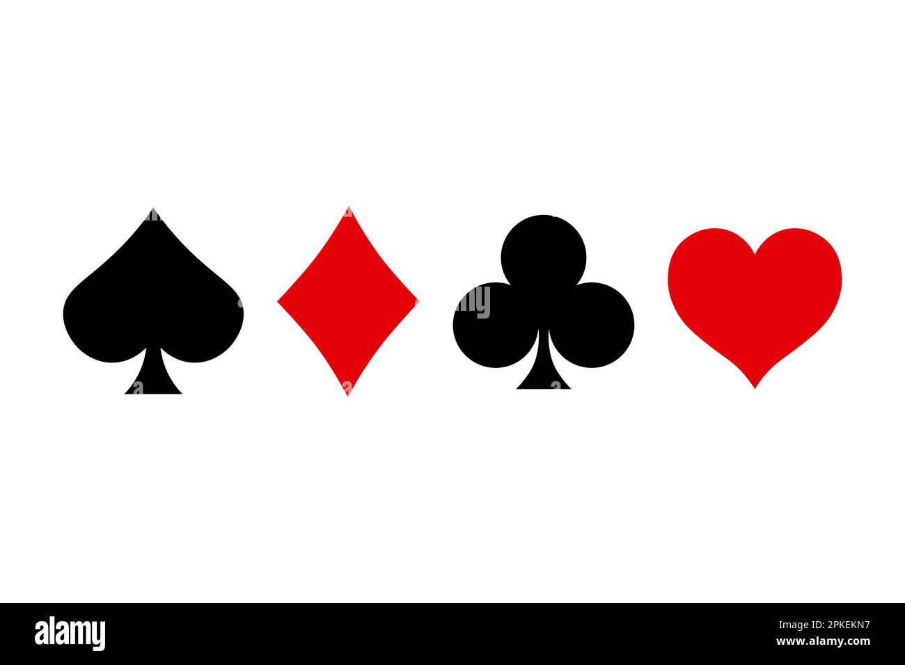 Poker card diamond queen Stock Vector Images - Alamy