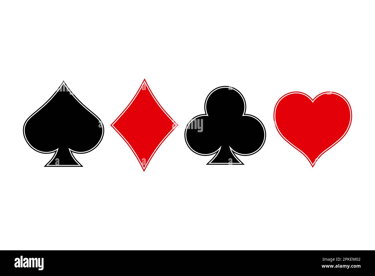 Casino icon symbol card Stock Vector Images - Alamy