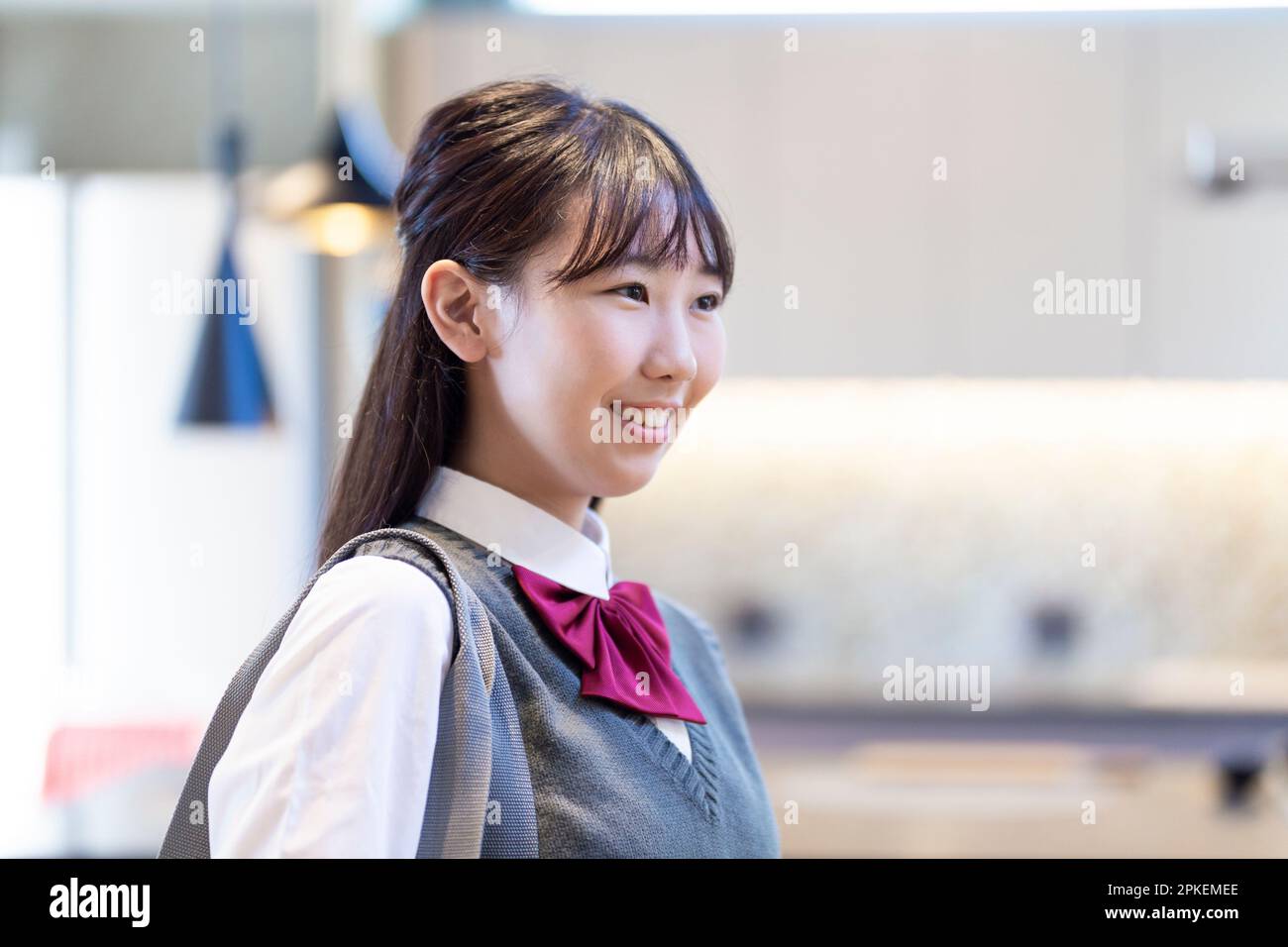 High school girl portrait Stock Photo - Alamy