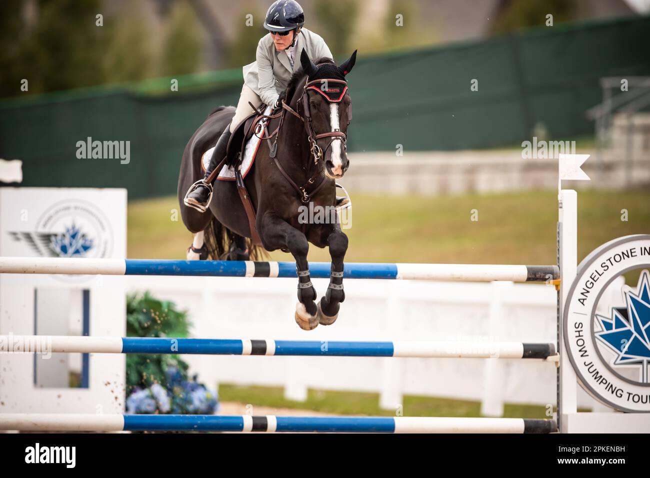 Beth Underhill, Canadian Olympian competes during a Major League Show ...