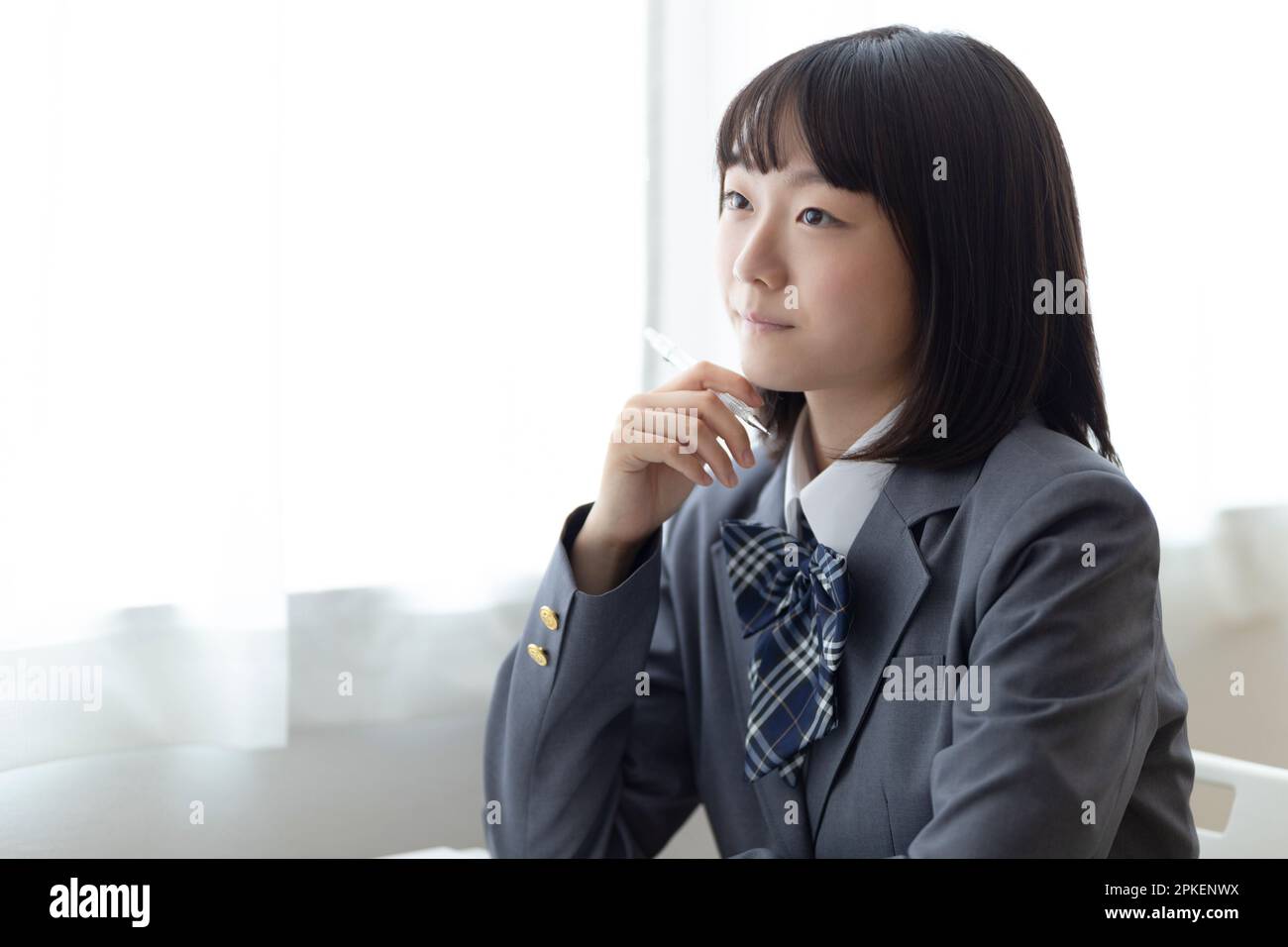 High school students taking a class Stock Photo - Alamy