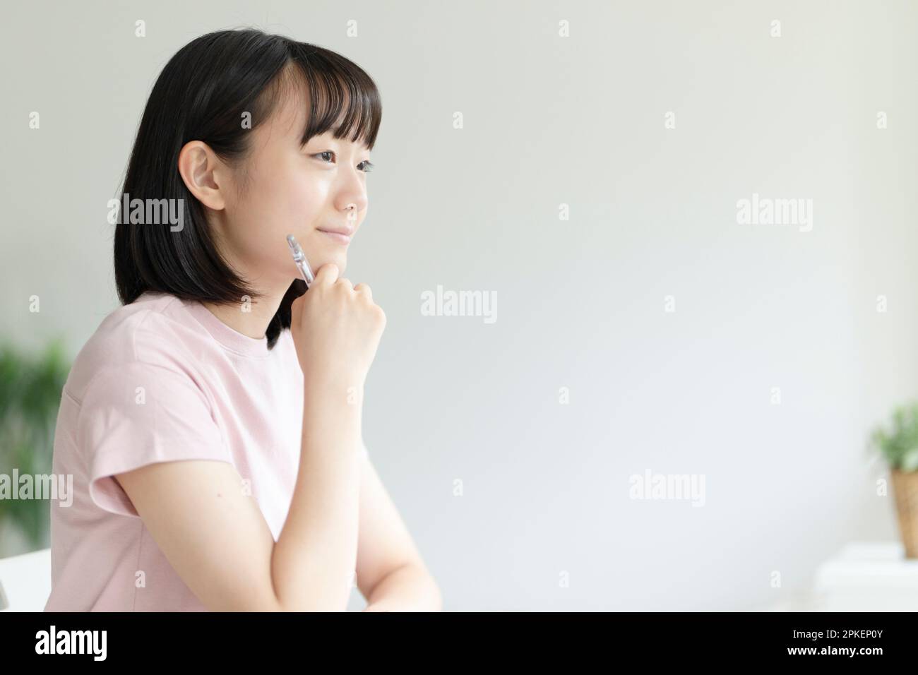 High school students studying at home Stock Photo - Alamy