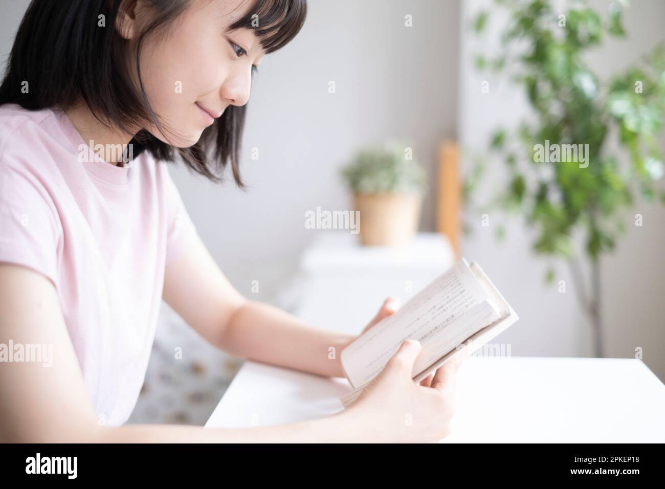 Middle school student reading hi-res stock photography and images - Alamy