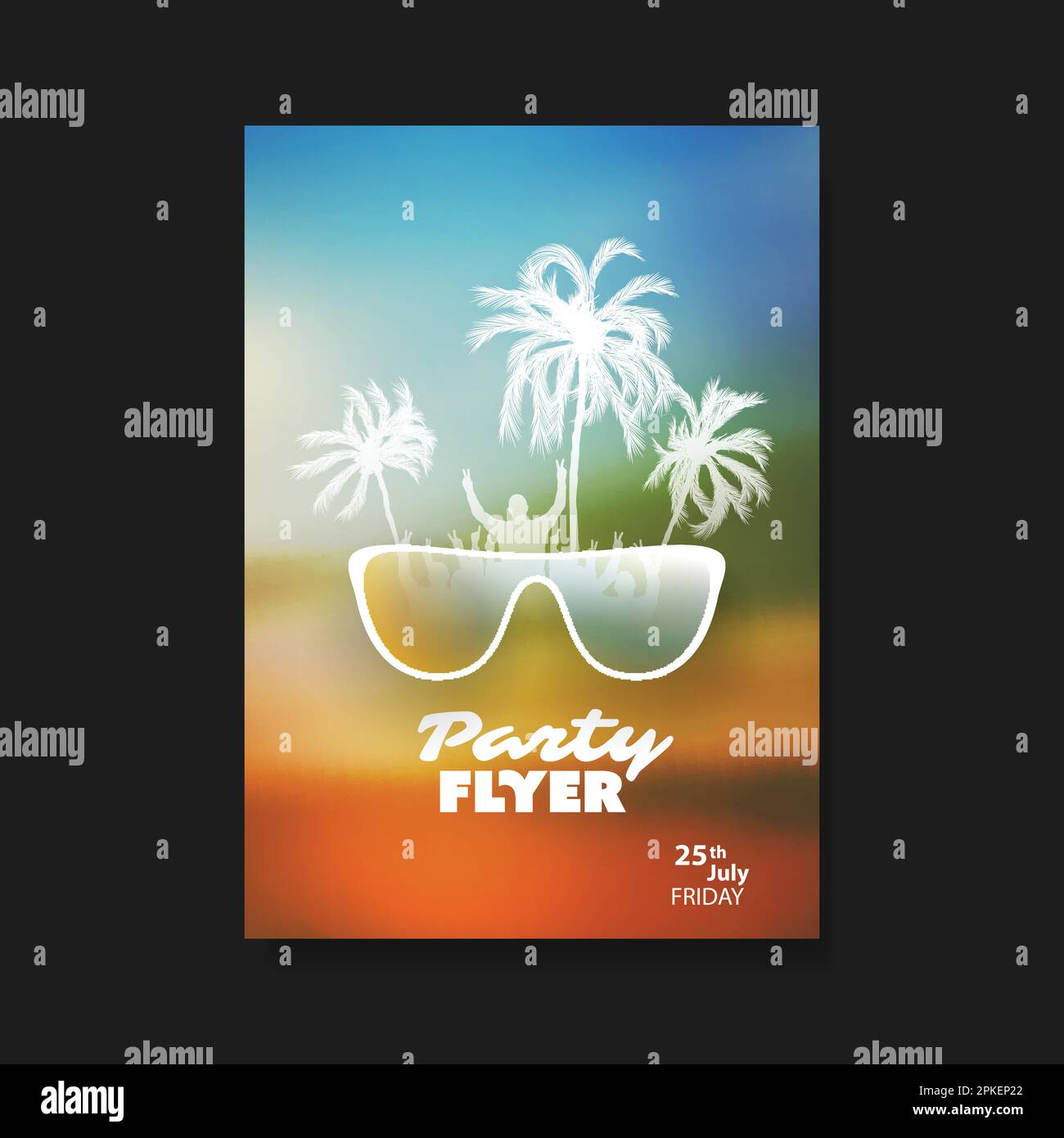 Blurry crowd cheering Stock Vector Images - Alamy