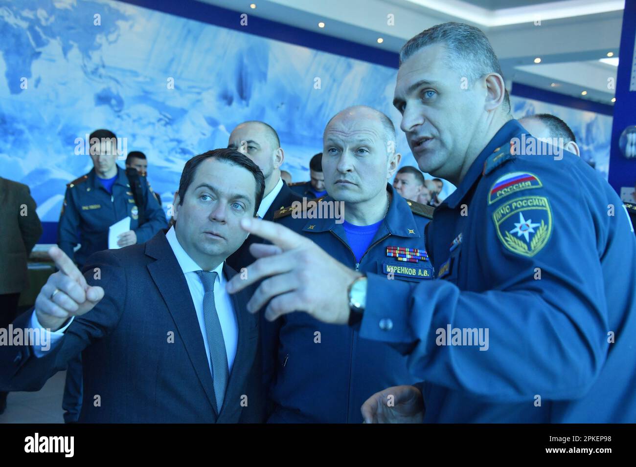 'Murmansk. Governor of the Murmansk Region Andrey Chibis Stock Photo ...