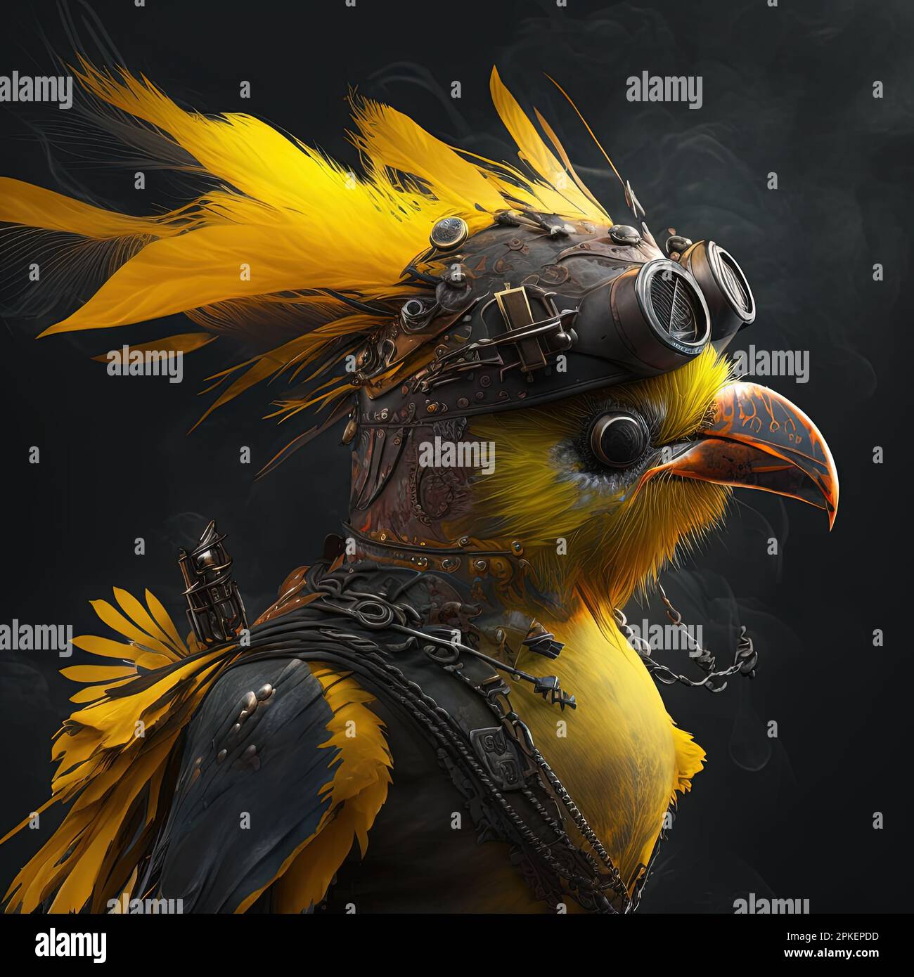 Cyberpunk bird hi-res stock photography and images - Alamy