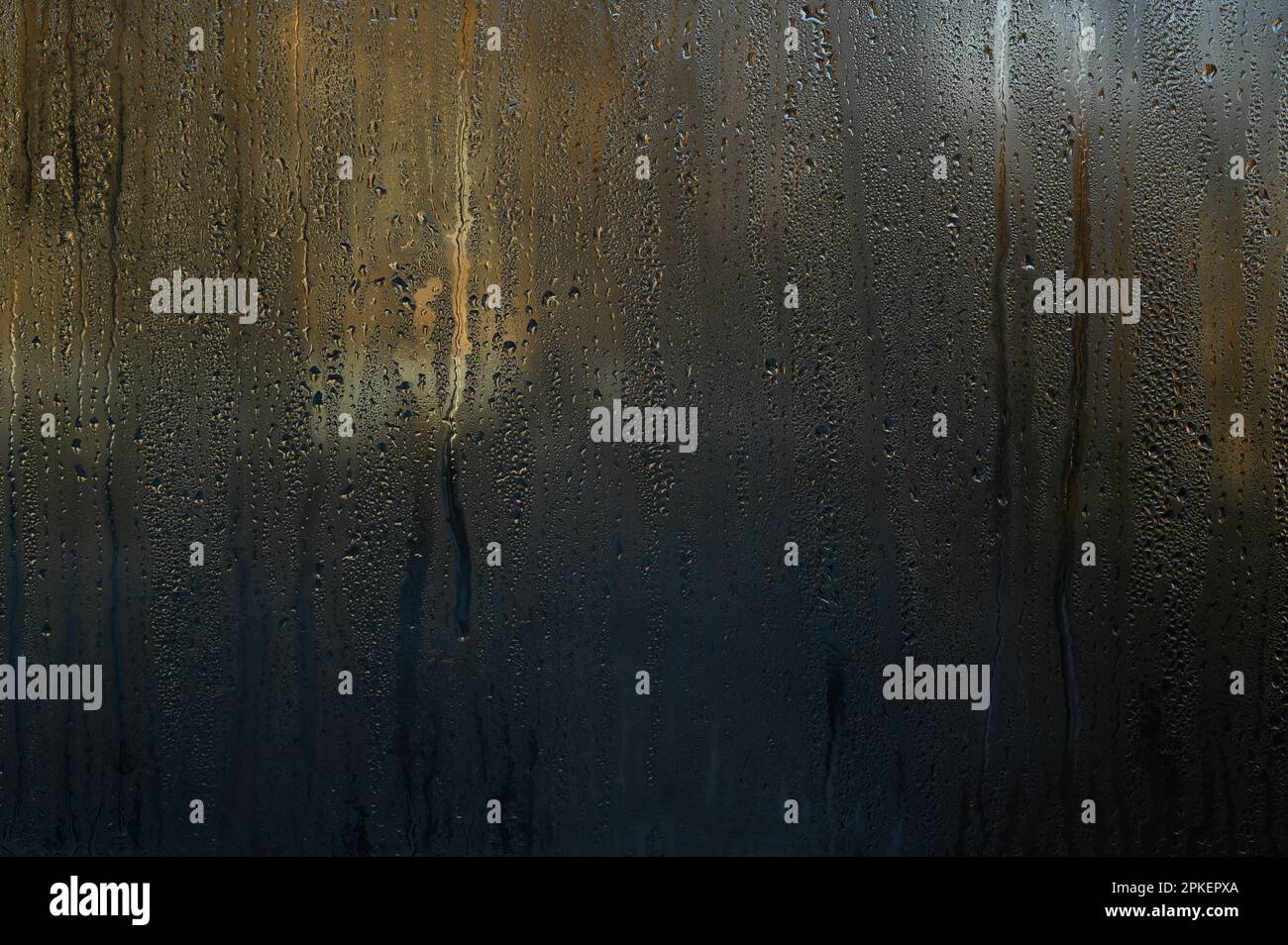 water drop background. condensate on glass Stock Photo - Alamy