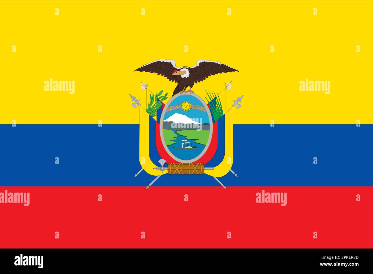 Qatar ecuador flag Stock Vector Images - Alamy