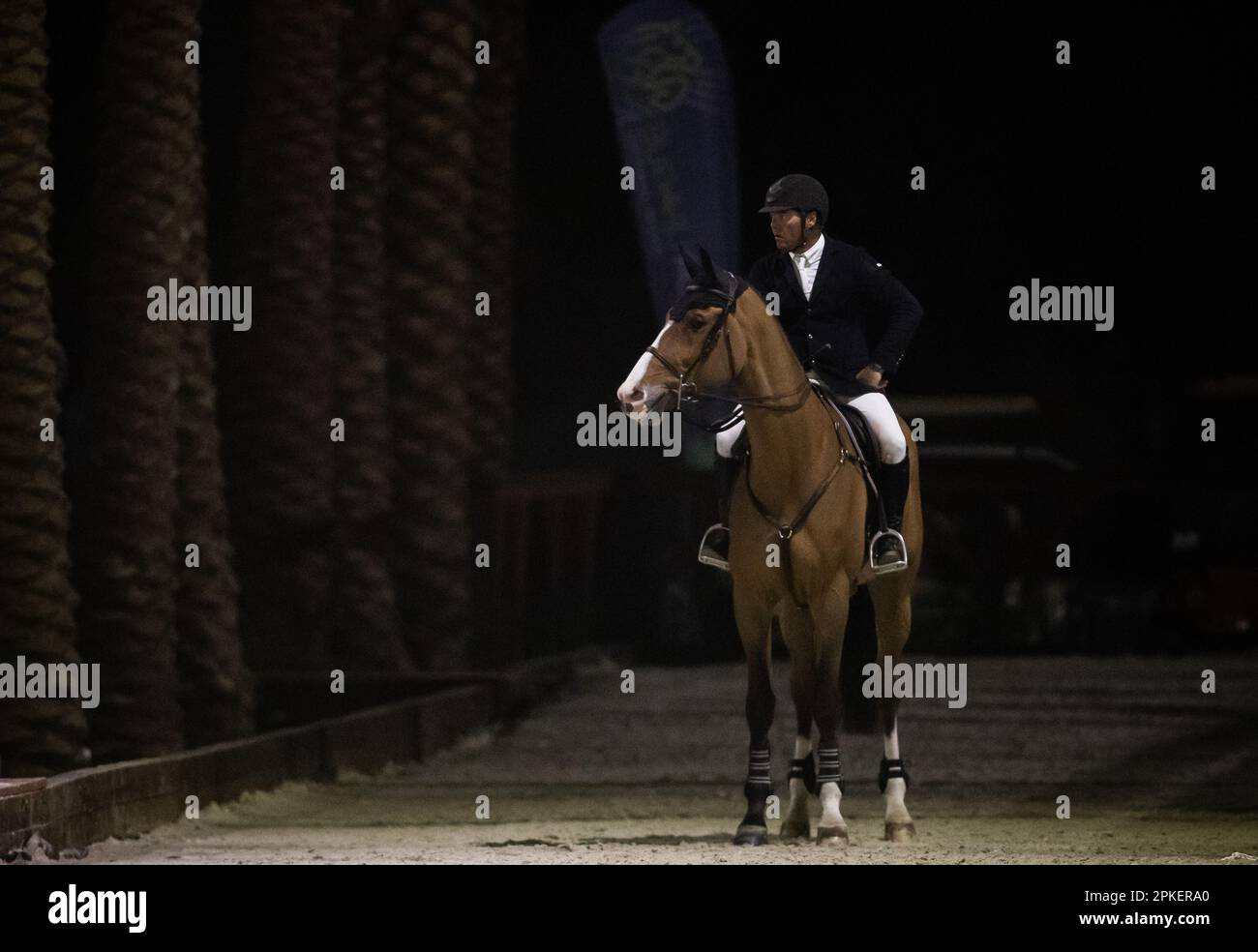 Kyle King of the United States competes during a Major League Show ...