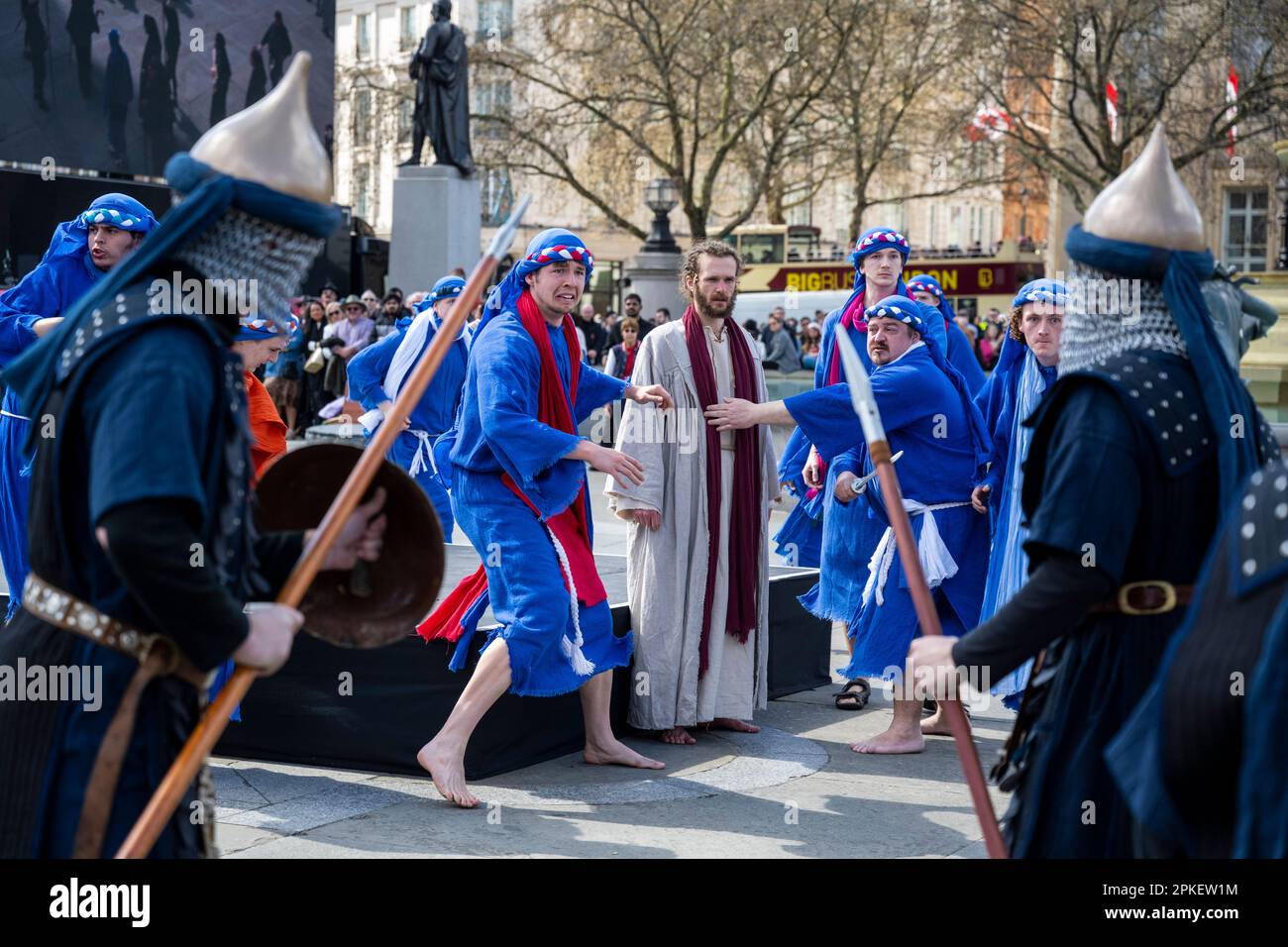 London, UK. 7 April 2023. Secondary school teacher and trained actor ...
