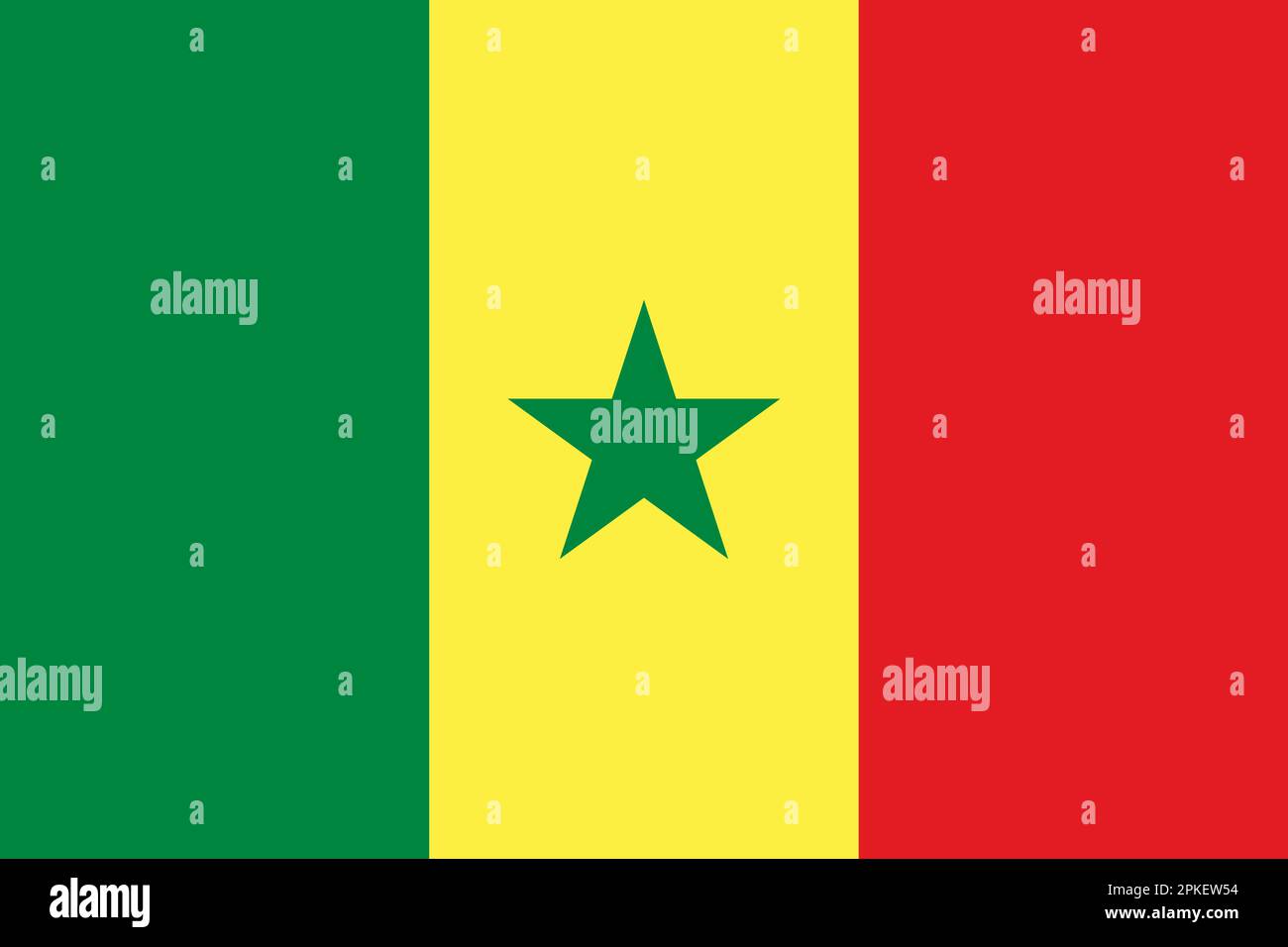 Senegal national flag background illustration Stock Vector Image & Art - Alamy