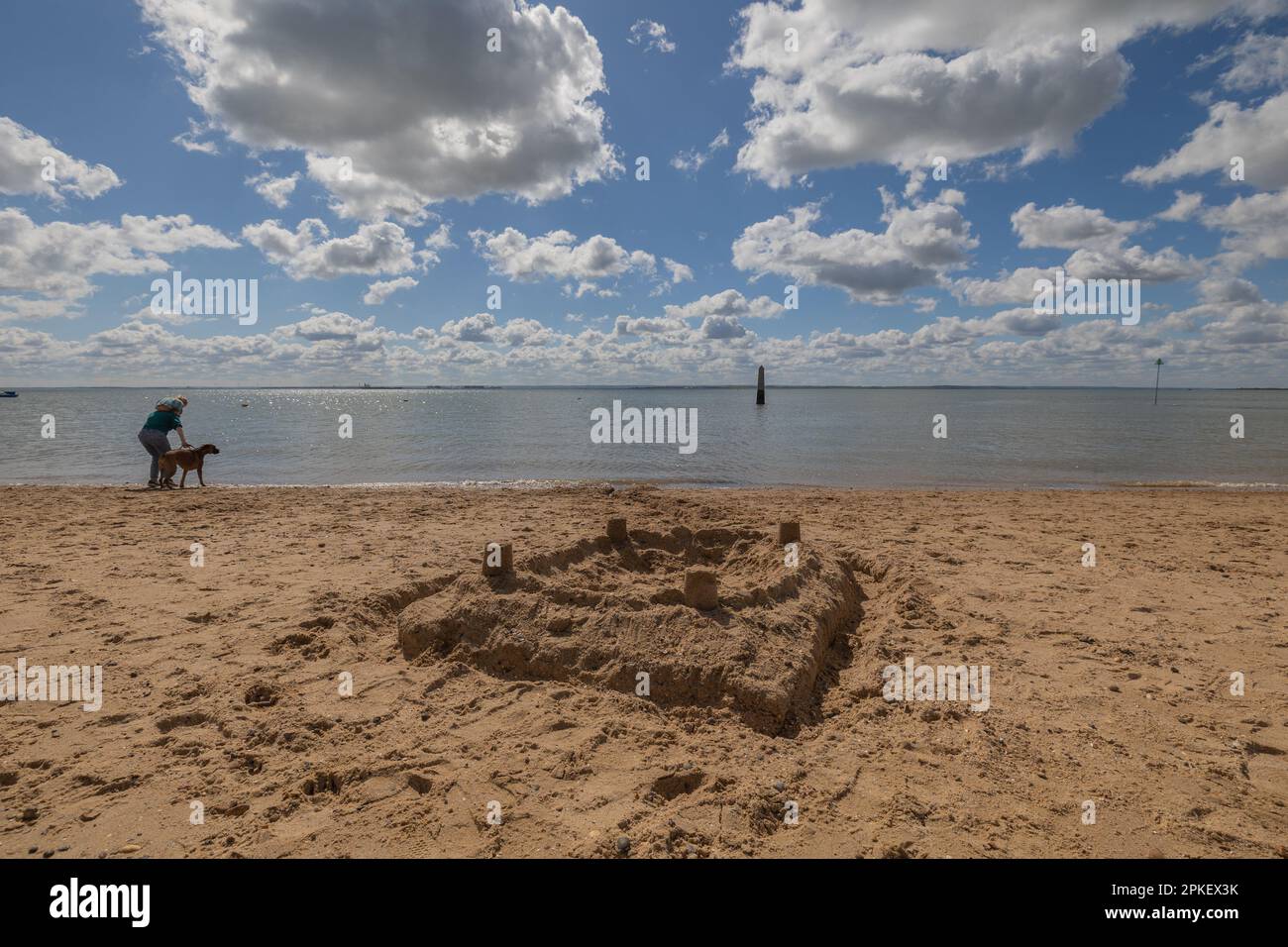 Southend on Sea, UK. 7th Apr, 2023. Visitors head to the seafront and ...
