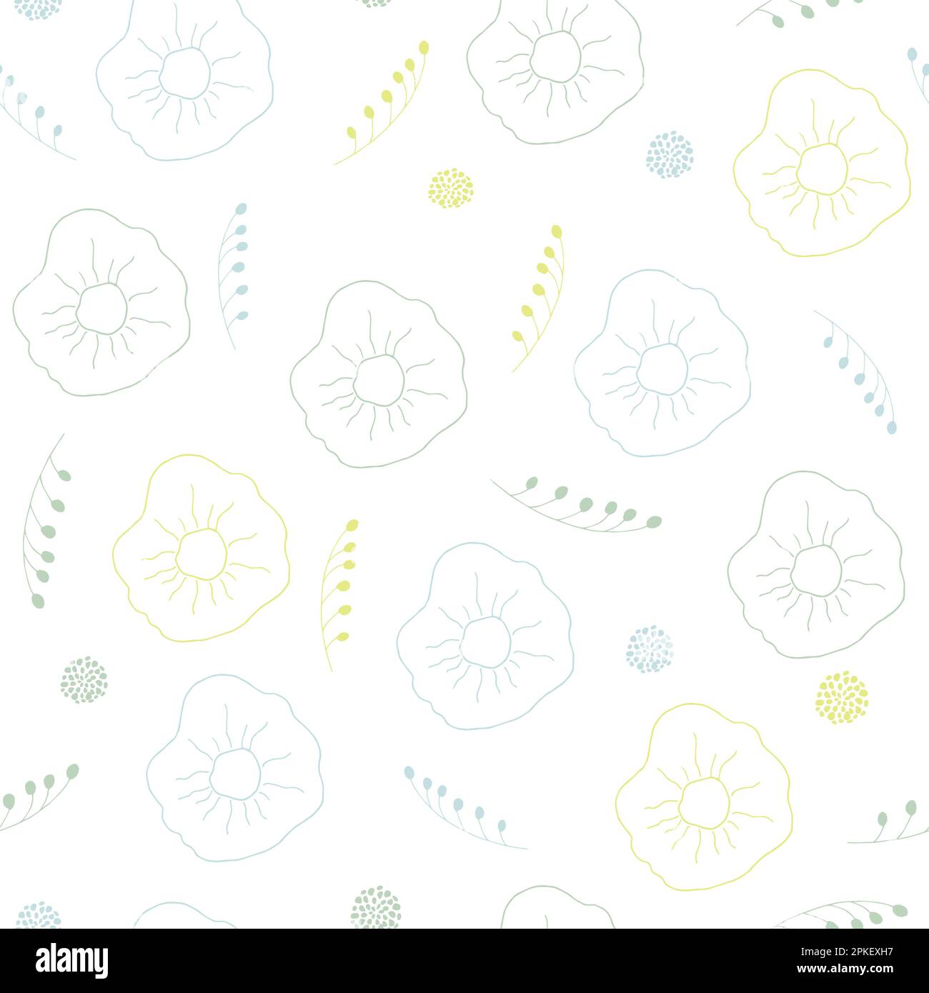 Light floral pattern hi-res stock photography and images - Alamy