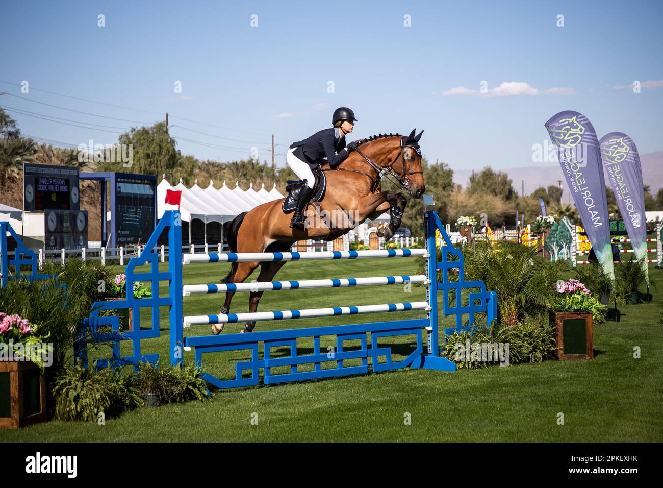 Chandler Meadows of the United States competes at a Major League Show ...