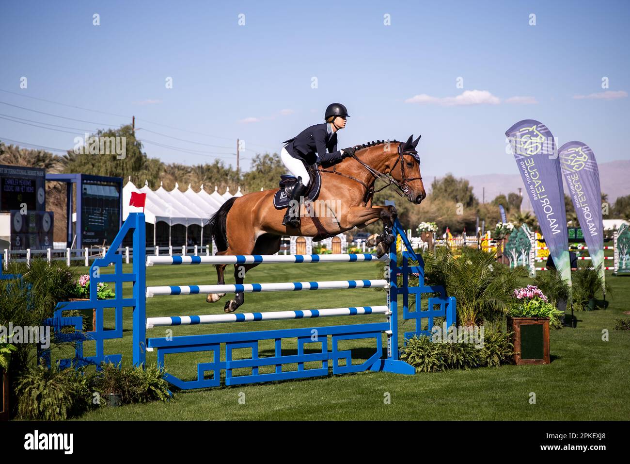 Chandler Meadows of the United States competes at a Major League Show ...