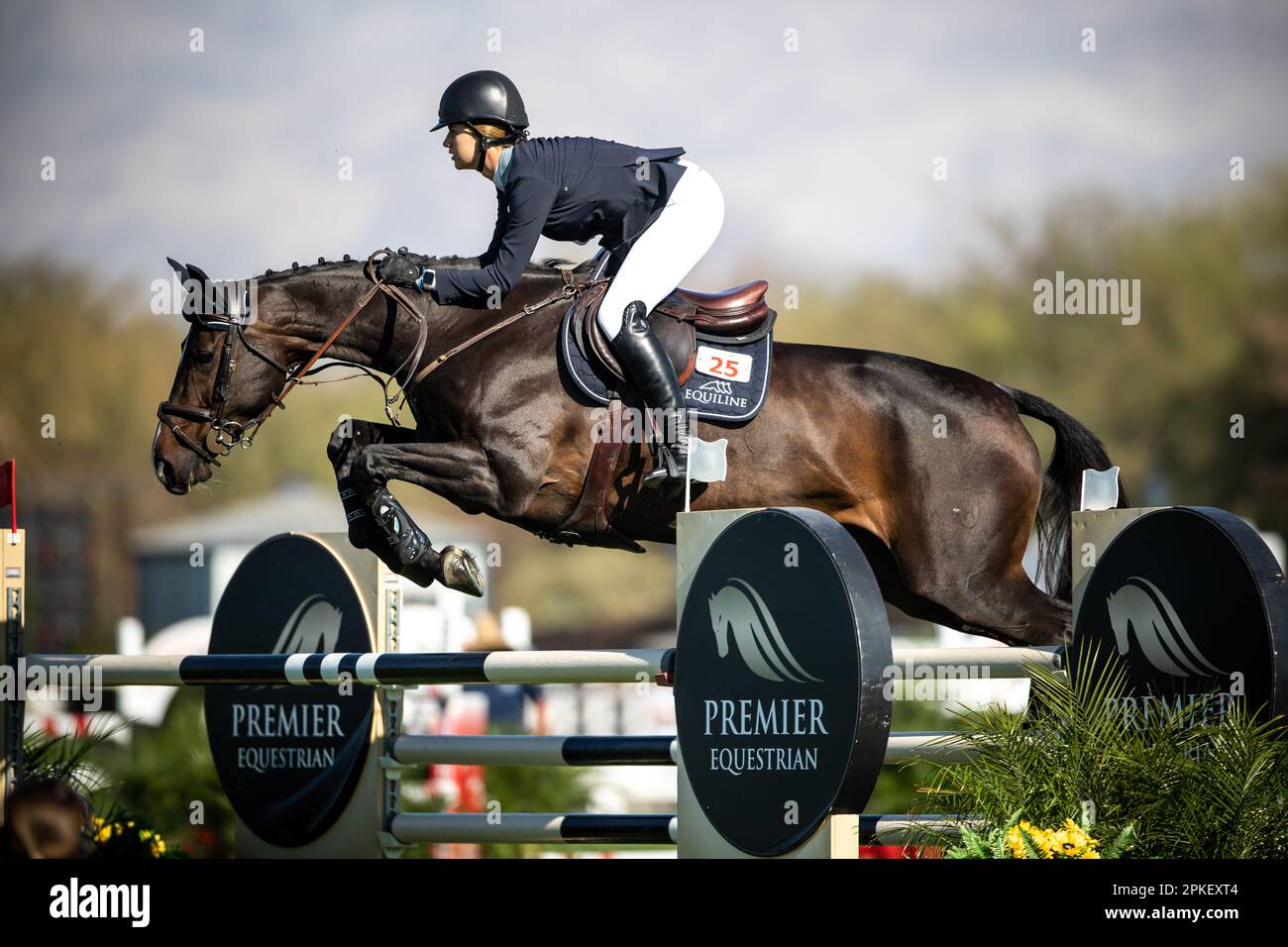 Chandler Meadows of the United States competes at a Major League Show ...