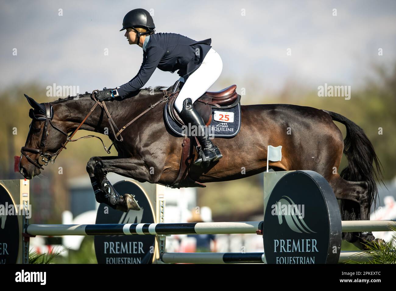 Chandler Meadows of the United States competes at a Major League Show ...