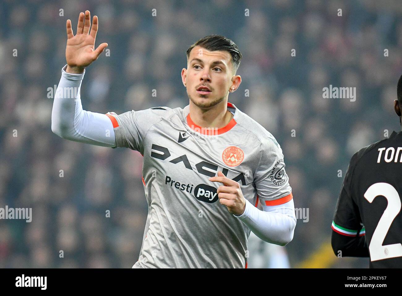 Friuli - Dacia Arena stadium, Udine, Italy, March 18, 2023, Udinese's ...