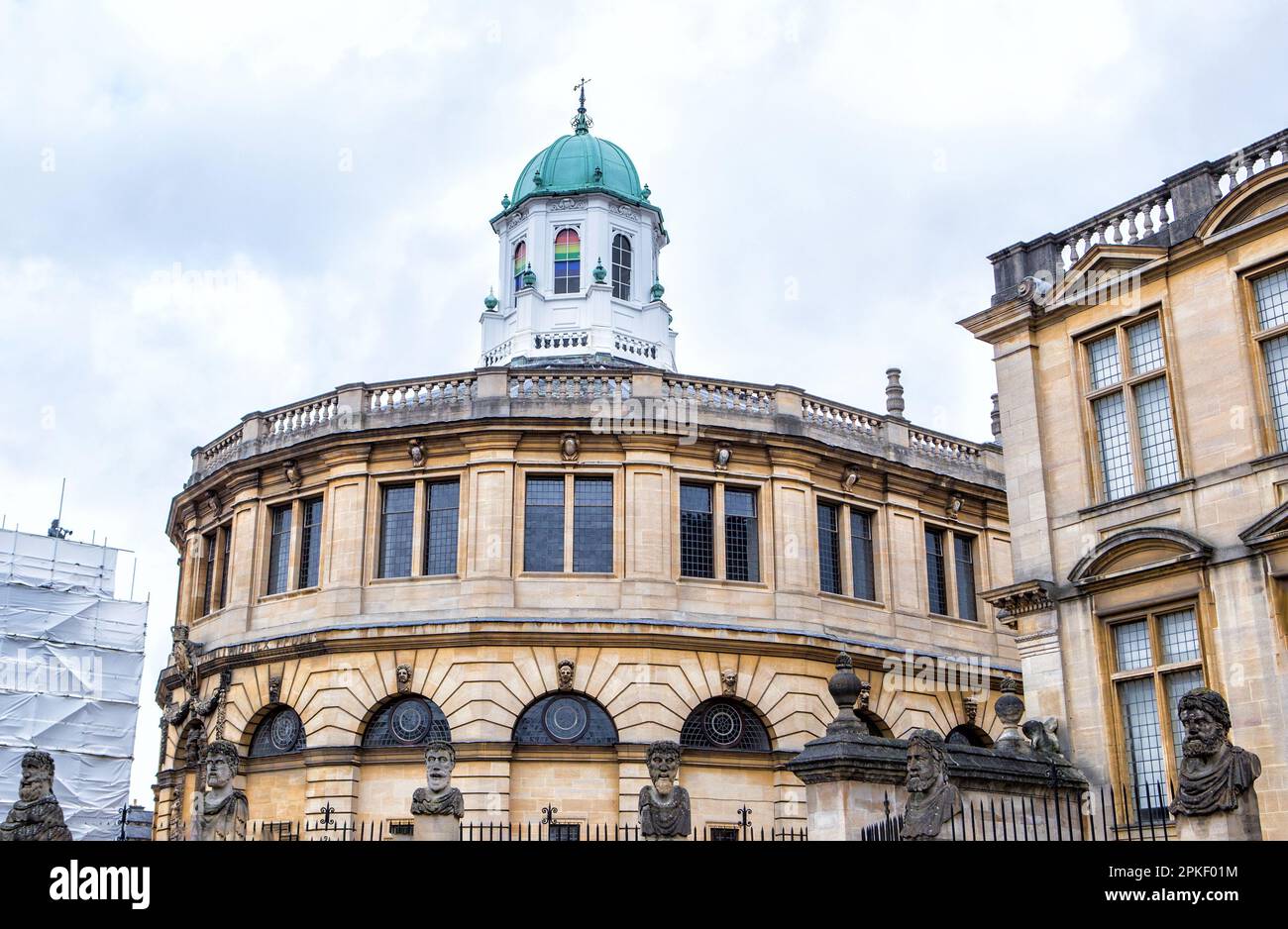 Sheldonian Theatre, ceremonial home of the University of Oxford Stock ...