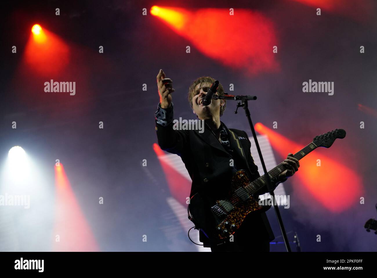 ISTANBUL, TURKIYE - SEPTEMBER 24, 2022: Franz Ferdinand Concert in ...