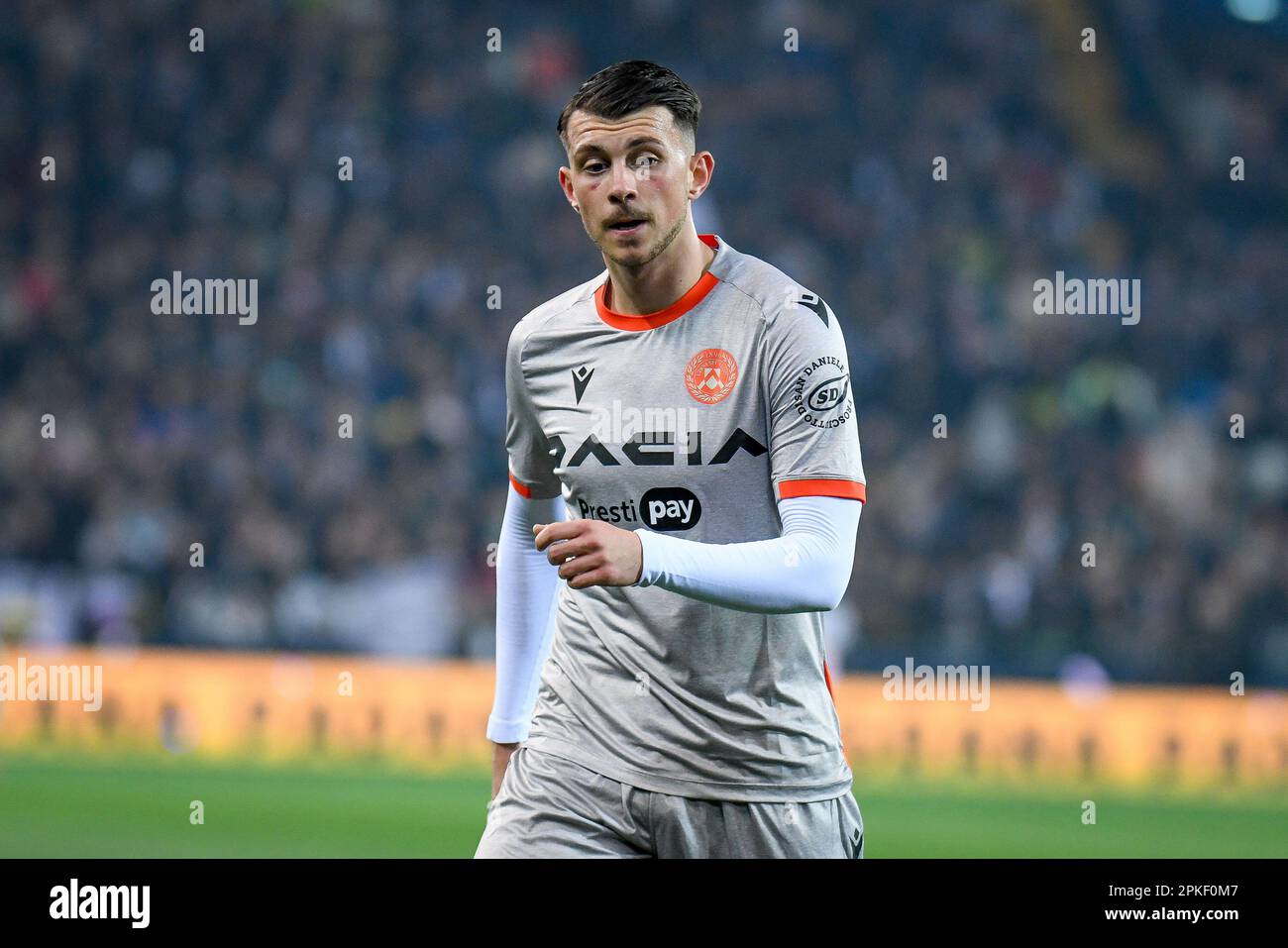 Friuli - Dacia Arena stadium, Udine, Italy, March 18, 2023, Udinese's ...