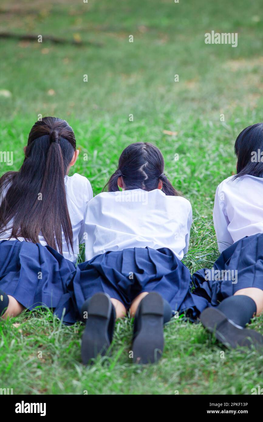 Junior high school students club hi-res stock photography and images ...