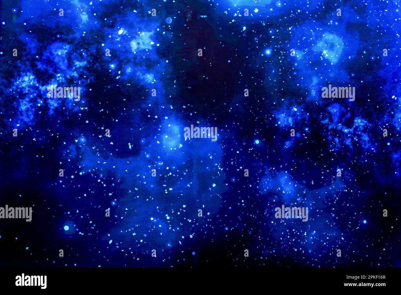 Dark blue abstract background with blue streaks and white dots Stock ...