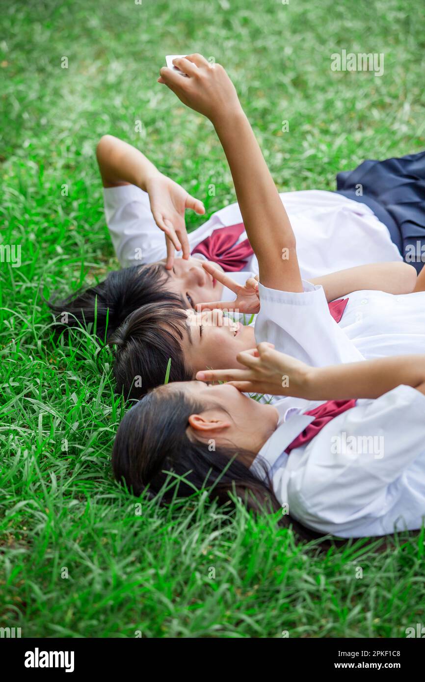 High school countryside japan hi-res stock photography and images - Alamy