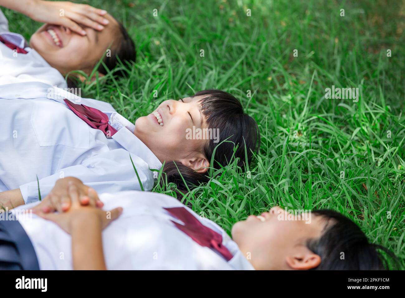 Uniform students field trip hi-res stock photography and images - Alamy