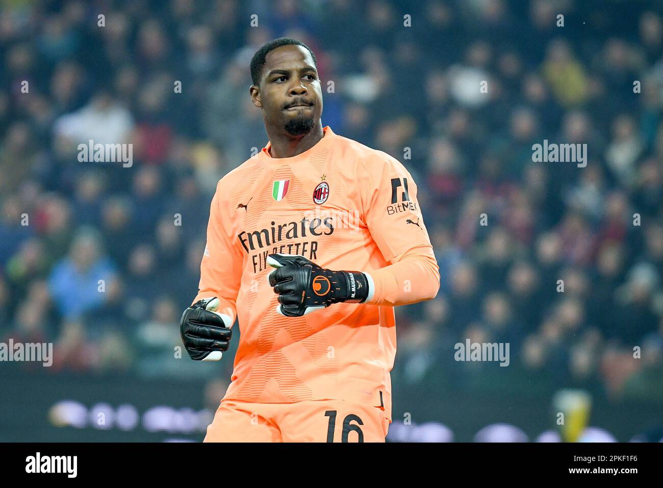 Milan's Mike Maignan portrait during Udinese Calcio vs AC Milan ...