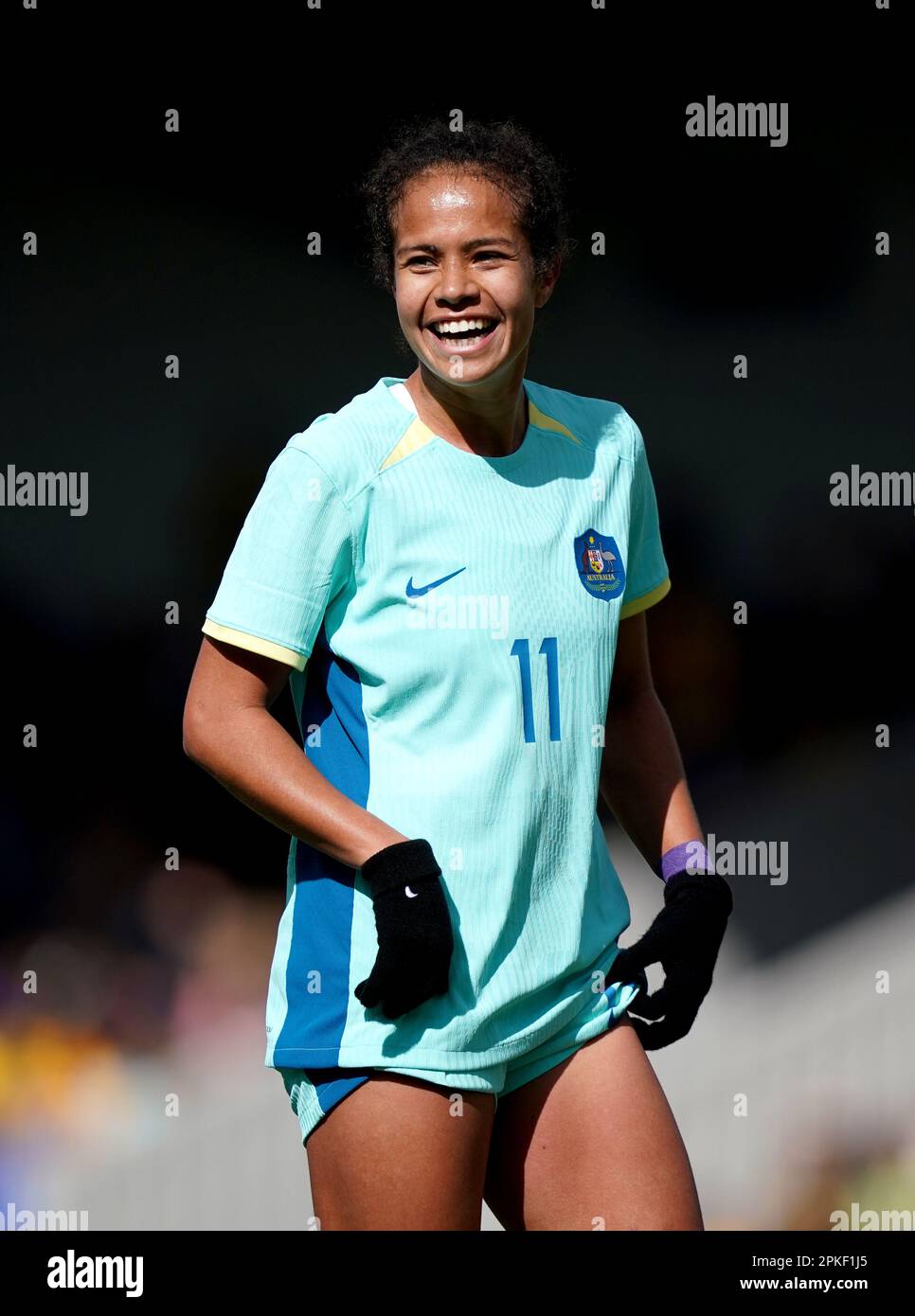 Australia's Mary Fowler during an International Friendly match at ...