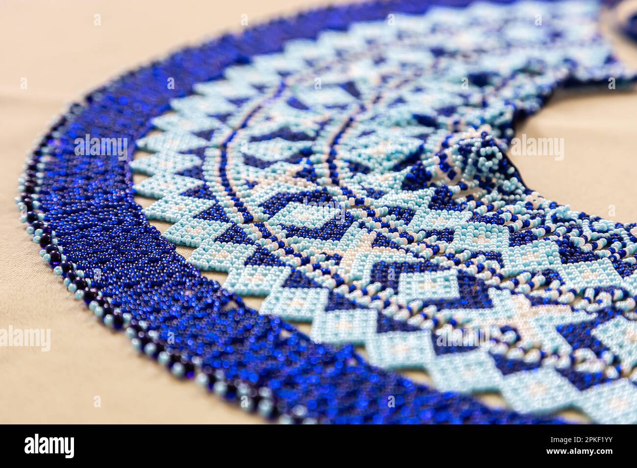 traditional clothes and beaded jewelry. traditional ornaments and ...