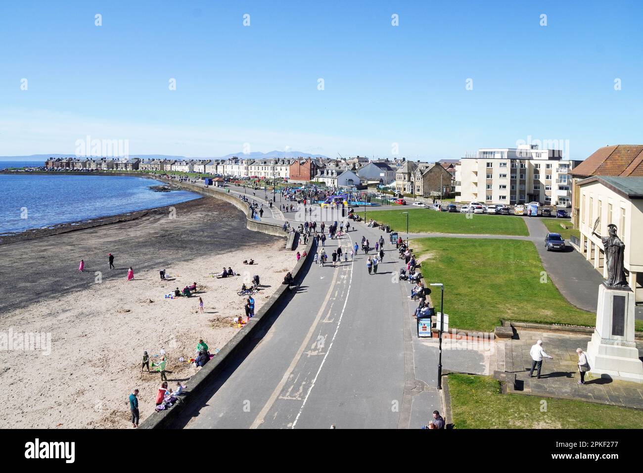 Troon, UK. 07th Apr, 2023. On Easter Friday, the first day of the ...