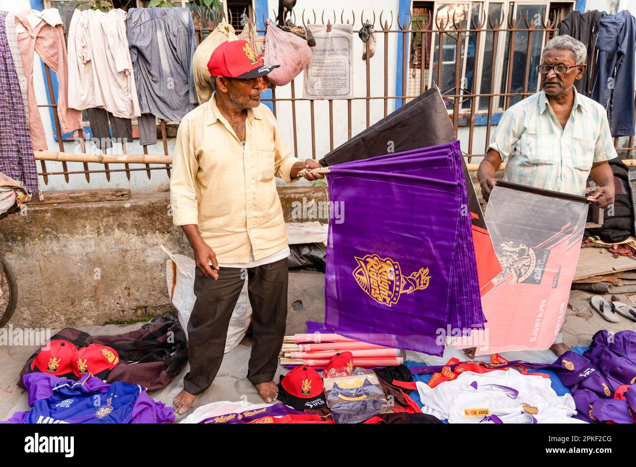 India cricket flags stadium hi-res stock photography and images - Alamy