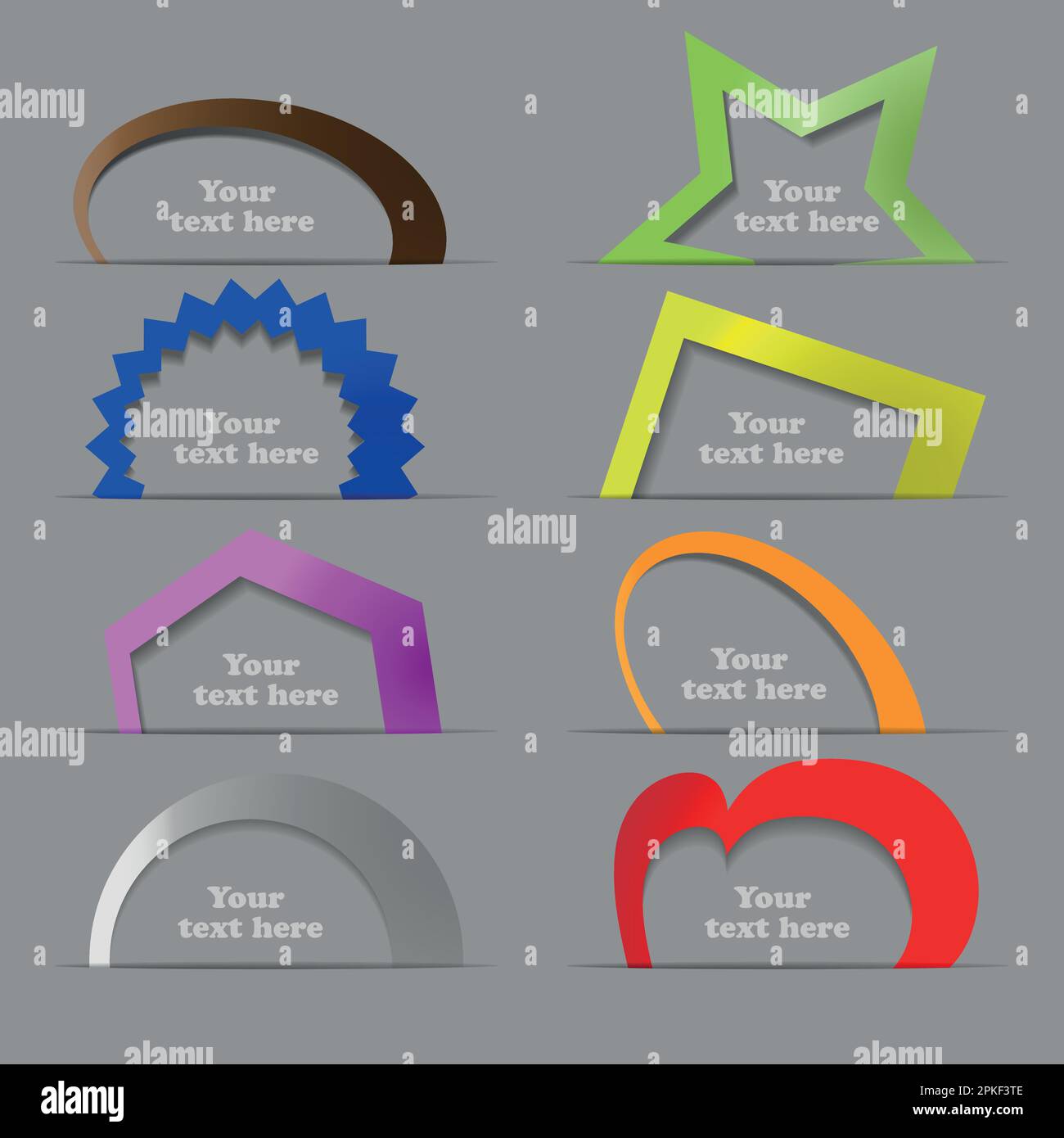 Picture frames and labels hi-res stock photography and images - Alamy