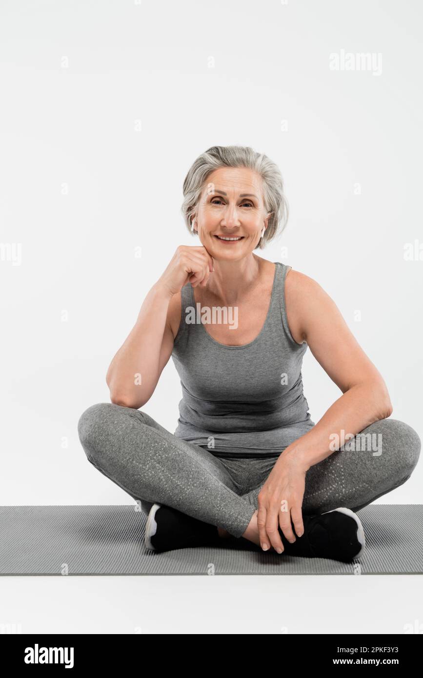 Attractive senior woman legs hi-res stock photography and images - Alamy