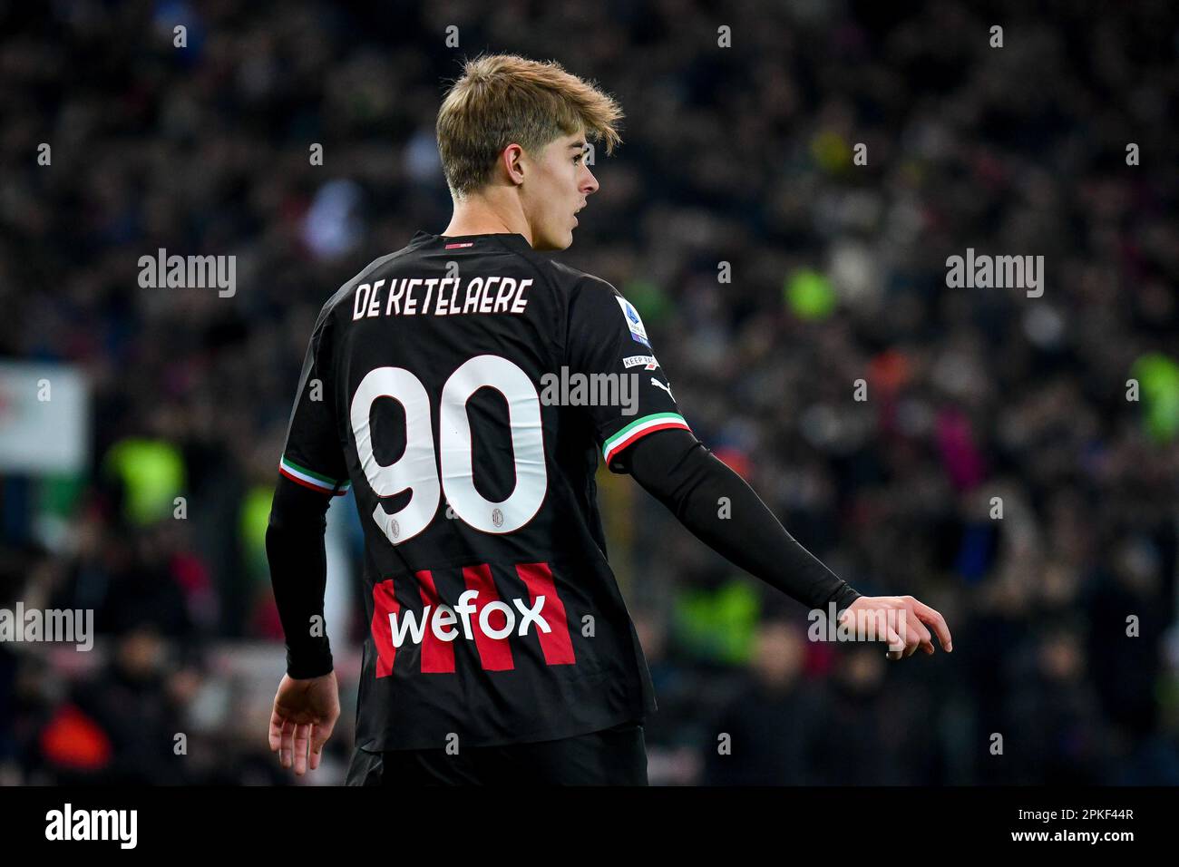 Friuli - Dacia Arena stadium, Udine, Italy, March 18, 2023, Milan's ...
