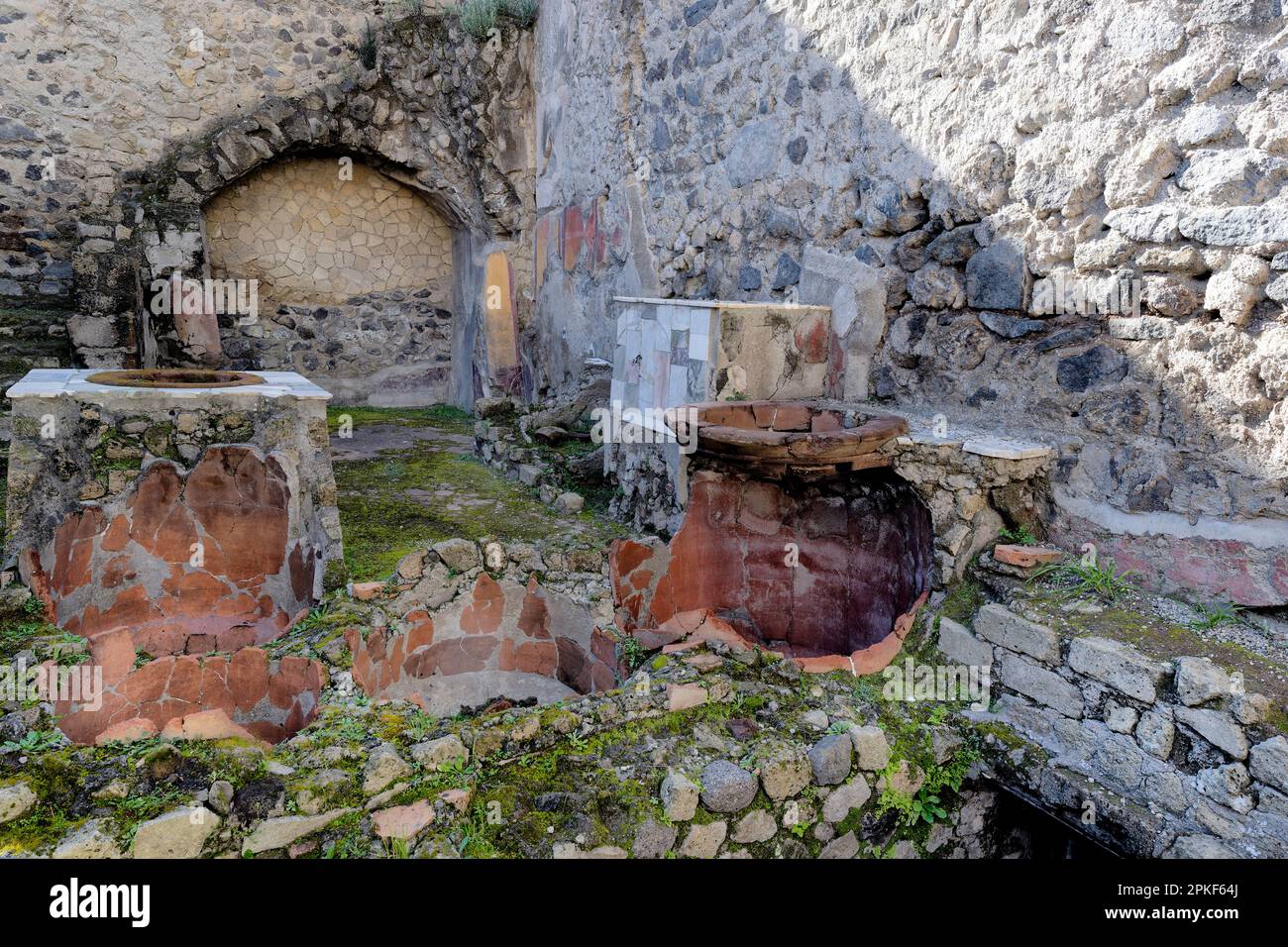 Herculaneum italy ercolano ancient roman town vesuvius campania hi-res ...