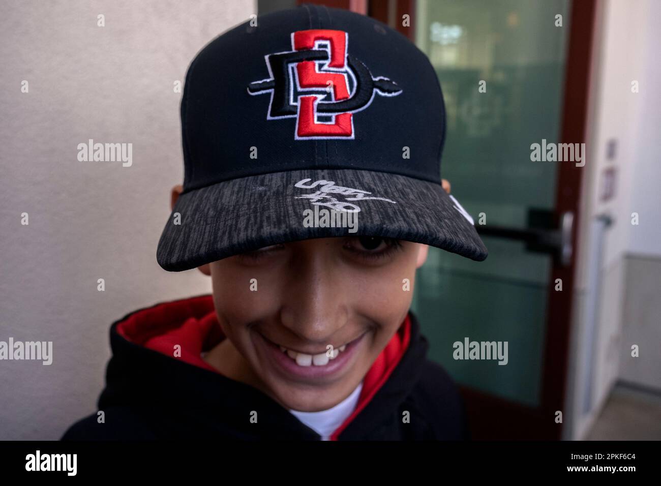 April 4, 2023, San Diego, CA: Fans young and old of San Diego State ...